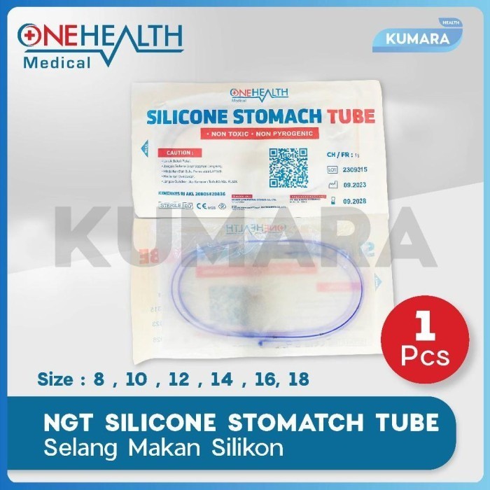 Jual ONEHEALTH NGT Silicone Stomach Tube 8 10 12 14 16 18 FR | Shopee ...