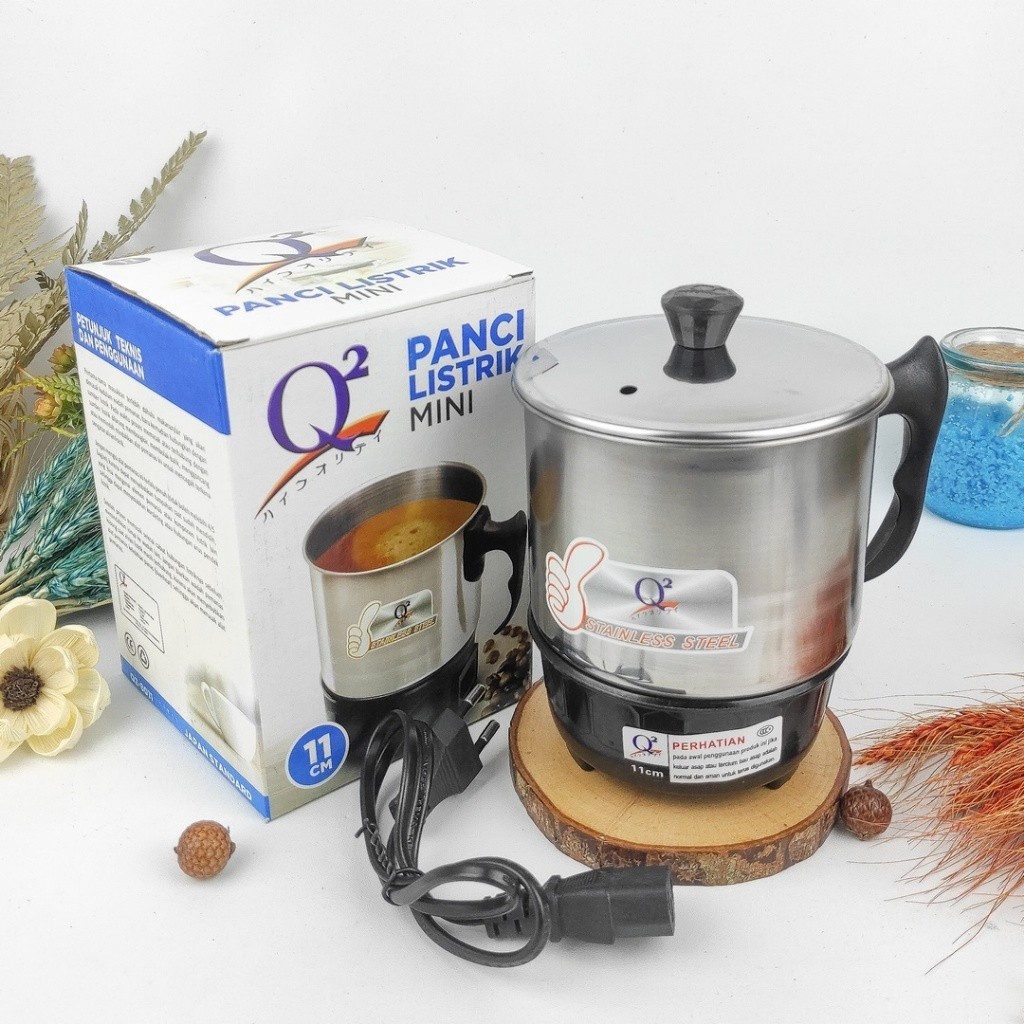 Jual Jual Electric Heating Cup Q2 11cm / Teko Listrik / Mug Elektrik Q2 ...