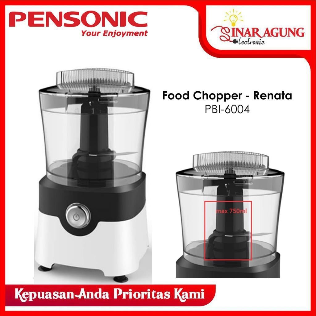 Jual PENSONIC PBI6004 / PBI60 FOOD CHOOPER RENATA - GARANSI RESMI ...