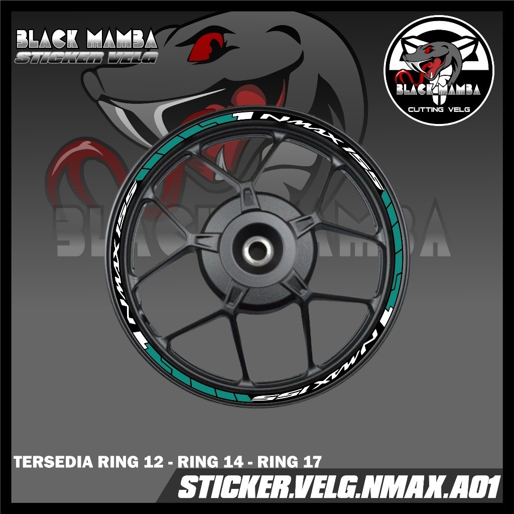Jual STICKER VELG NMAX - STIKER LIS LIST VARIASI BAN/VELG NMAX A01 ...