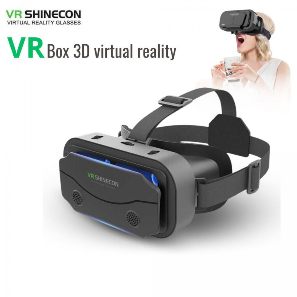 Jual Shinecon VR Box 3D Virtual Reality IMAX Giant Screen Glasses ...