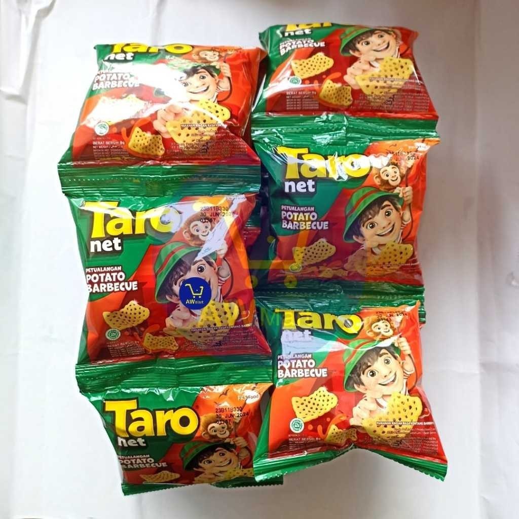 Jual CHIKI TARO NET ECER 1000 POTATO BARBEQUE ( 10 SACHET X 8 GRAM ...
