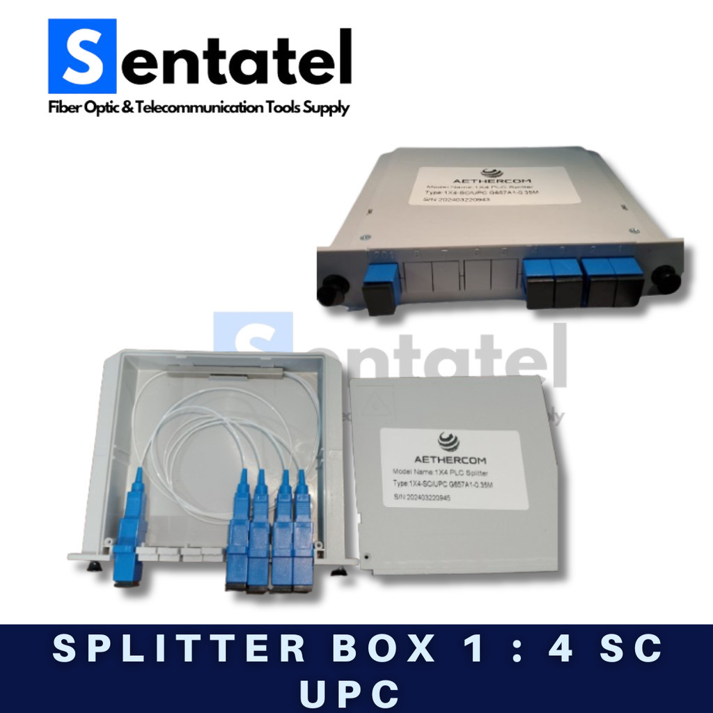 Jual SPLITTER BOX 1 X 4 SC UPC | Shopee Indonesia