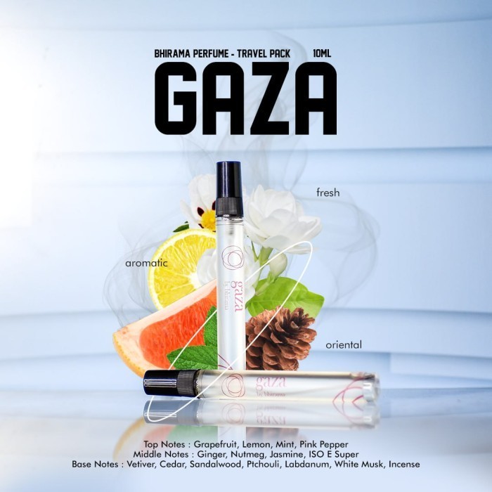 Jual MZ BHIRAMA Parfum Pria Gaza Extrait De Parfum - 10ml | Shopee ...