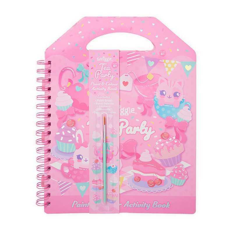 Jual Smiggle Tea Party Activity Book - IGL401280PNK | Shopee Indonesia
