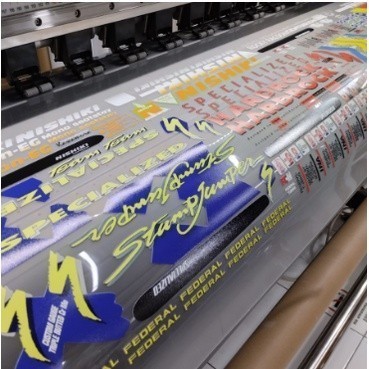 Jual Cetak Sticker TRANSPARAN SUPER CLEAR Tinta UV & Tinta Putih ...