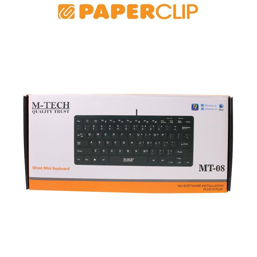 Jual KEYBOARD MINI M-TECH MT-08 WIRED | Shopee Indonesia