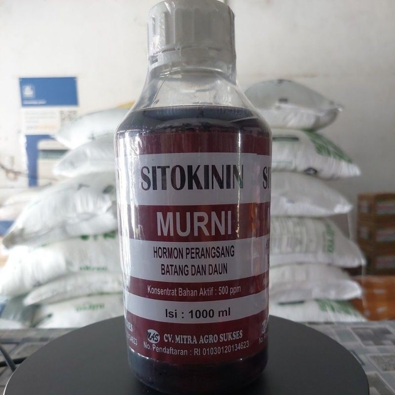 Jual HORMON PERANGSANG BATANG DAN DAUN SITOKININ 1 LITER 100% original ...