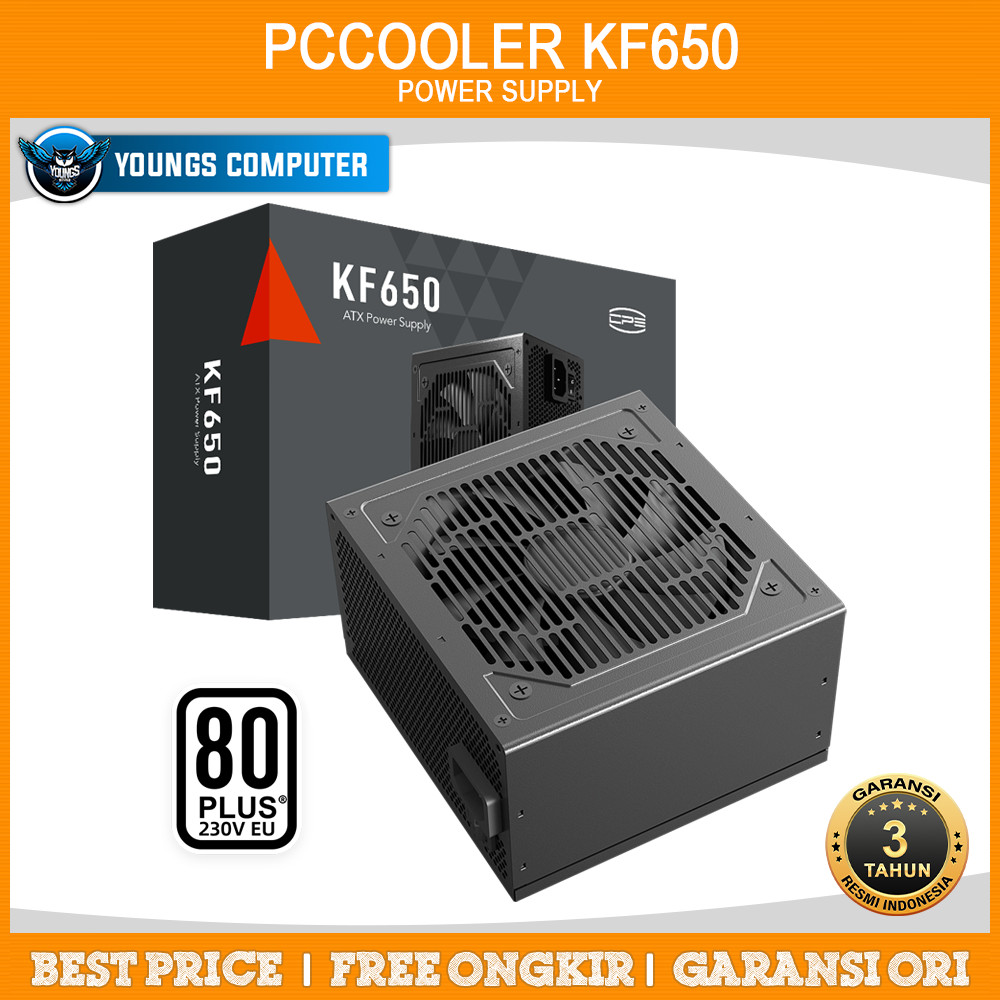 Jual PSU PCCOOLER KF650 650W 80+ White | Power Supply PC Cooler 650 ...