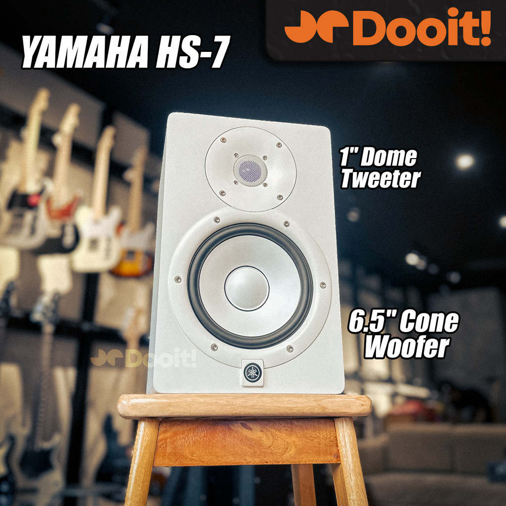 Jual yamaha studio monitor speaker hs-7 / HS 7 /HS7 - White | Shopee Indonesia