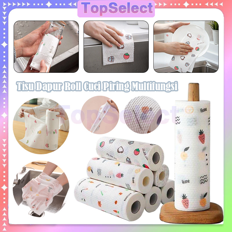 Jual Tisu dapur model roll isi ±50 lembar 20×25 /Isi 50 Lembar Tisu ...