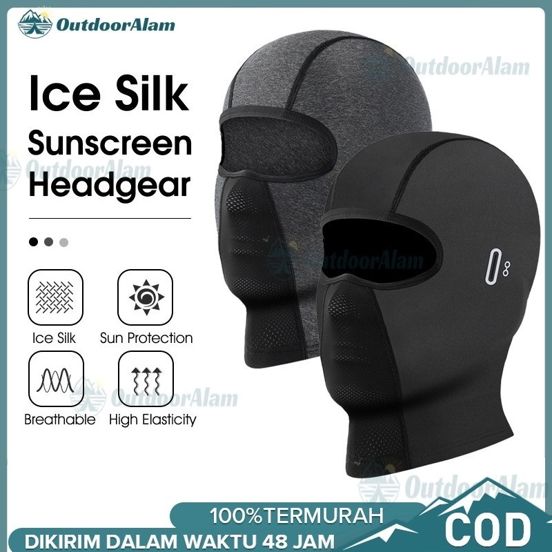 Jual Masker Balaclava Slayer Motor Sepeda Anti UV Face Mask Dengan ...