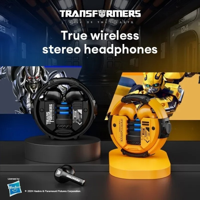 Jual Transformers T23 TWS True Wireless Earphone Bluetooth Headset ...