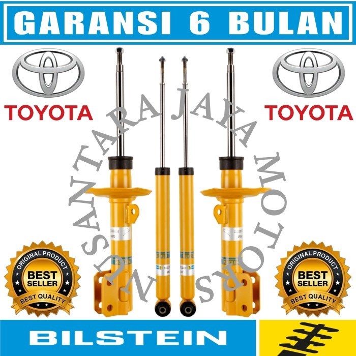 Jual SHOCKBREAKER DEPAN BELAKANG TOYOTA VIOS 2003-2006 ORIGINAL BILSTEIN B6 | Shopee Indonesia