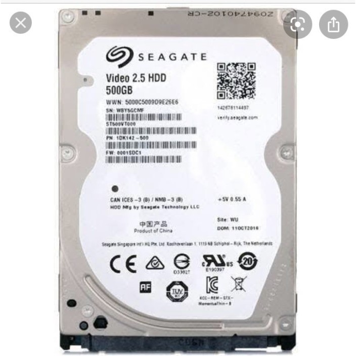 Jual HDD Hardisk 500GB Seagate Laptop 2.5" Harddisk Slim Hard disk ...