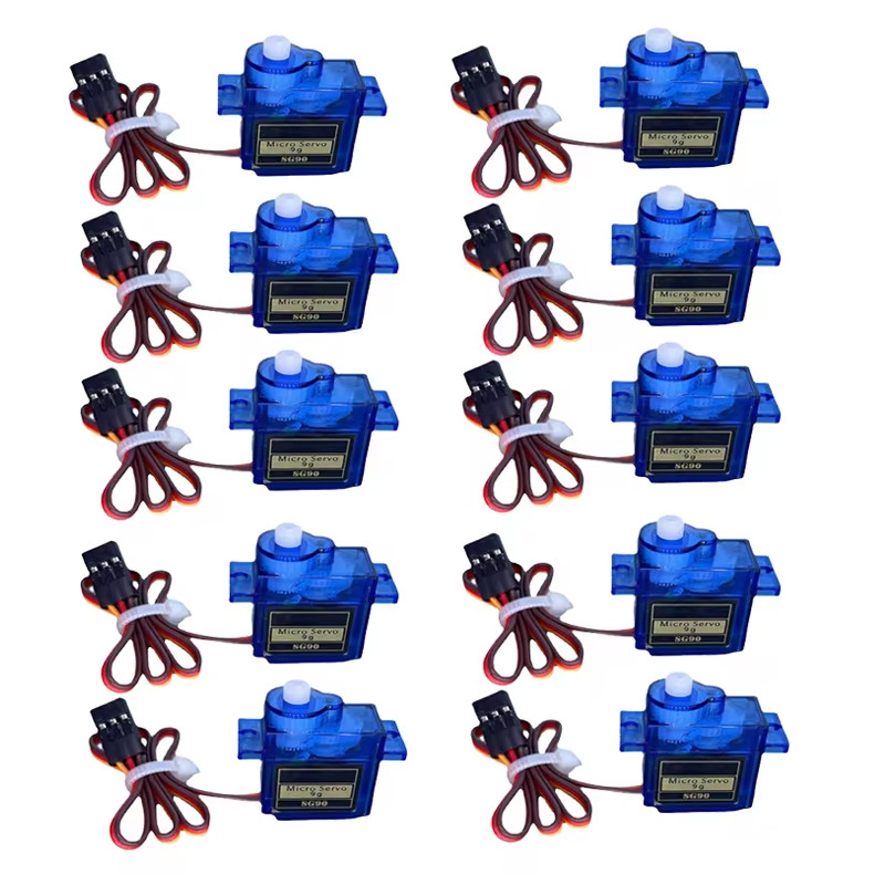 Jual 1-10Pcs SG90 9G Micro Servo For RC Airplanes Fixed Wing Airplane ...