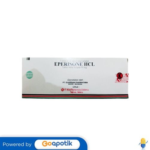 Jual Eperisone Hydrochloride Nulab 50 Mg Box 50 Tablet | Shopee Indonesia