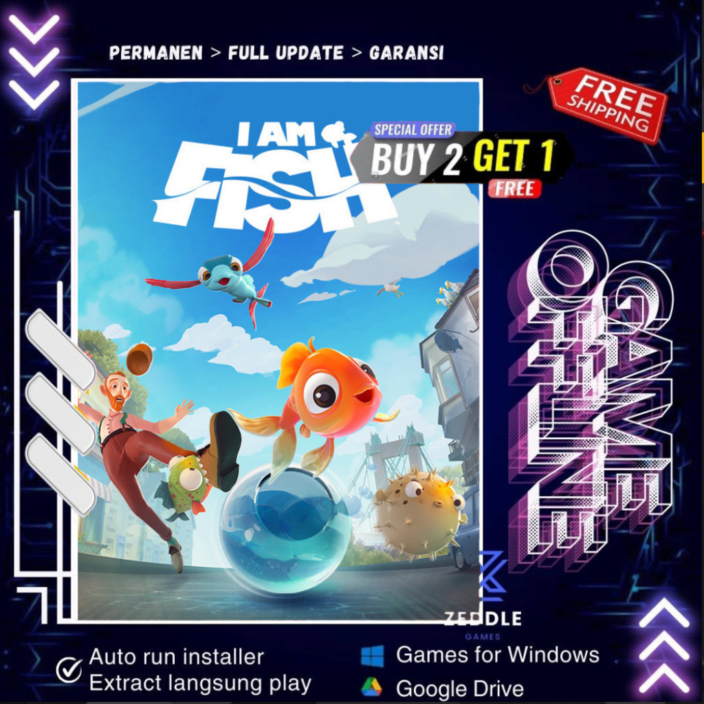 Jual I AM FISH - GAME PC - GAME LAPTOP - PC GAME OFFLINE | Shopee Indonesia