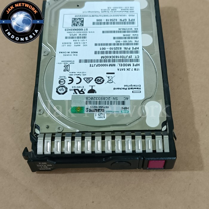 Jual HPE HDD 1TB SATA 2.5" 7.2K HDD Server HP Gen10 | Shopee Indonesia