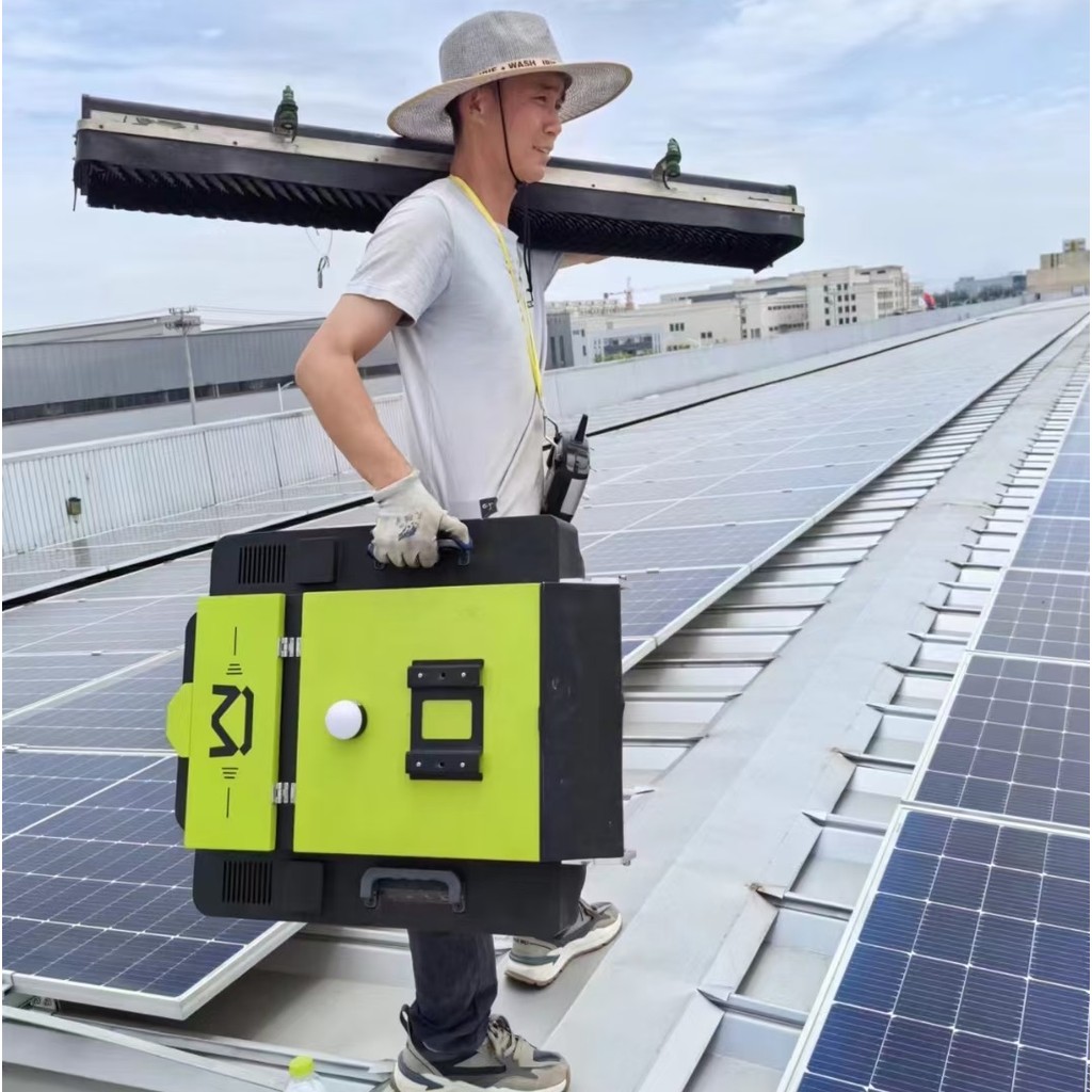 Jual Solar Panel Cleaning Washer Machine Clean Solar Cleaner High ...