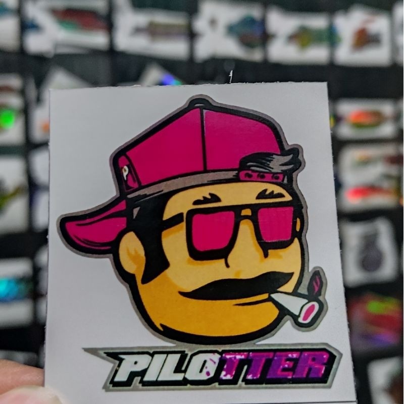 Jual STIKER MOTOR PILLOTER ( GAMBAR ORANG ) | Shopee Indonesia