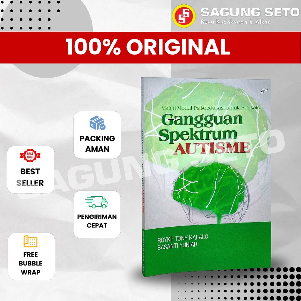 Jual BUKU GANGGUAN SPEKTRUM AUTISME (9786024733322) - ROYKE TONY KALALO ...