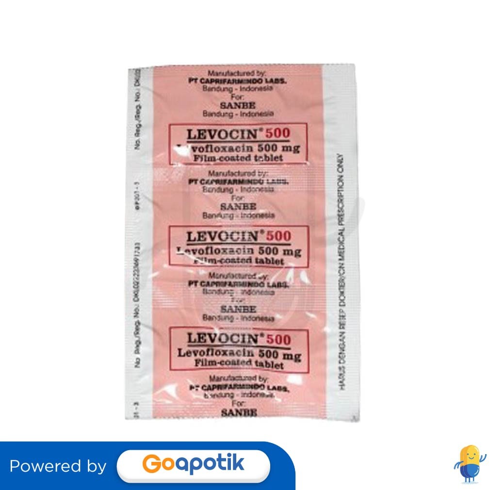 Jual Levocin 500 Mg Strip 6 Tablet | Shopee Indonesia