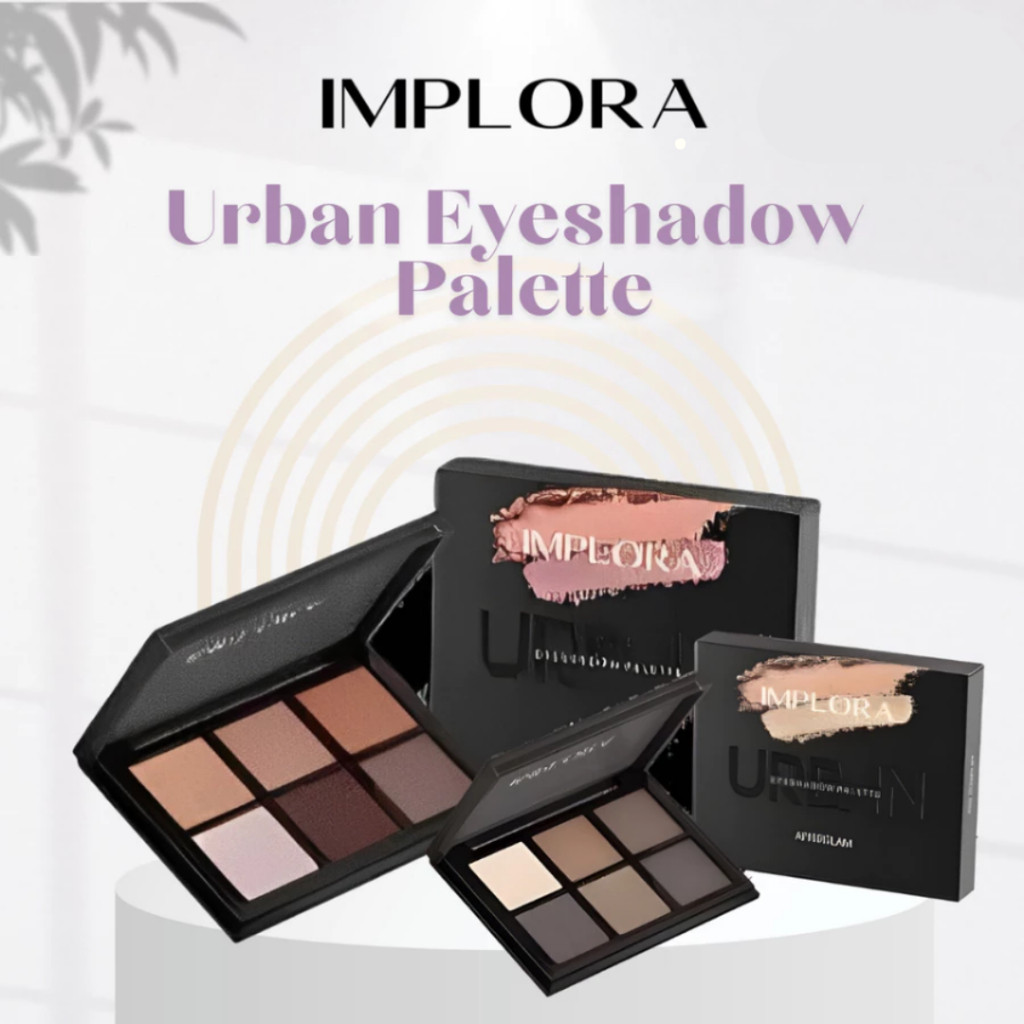 Jual IMPLORA URBAN EYESHADOW PALETTE | Shopee Indonesia