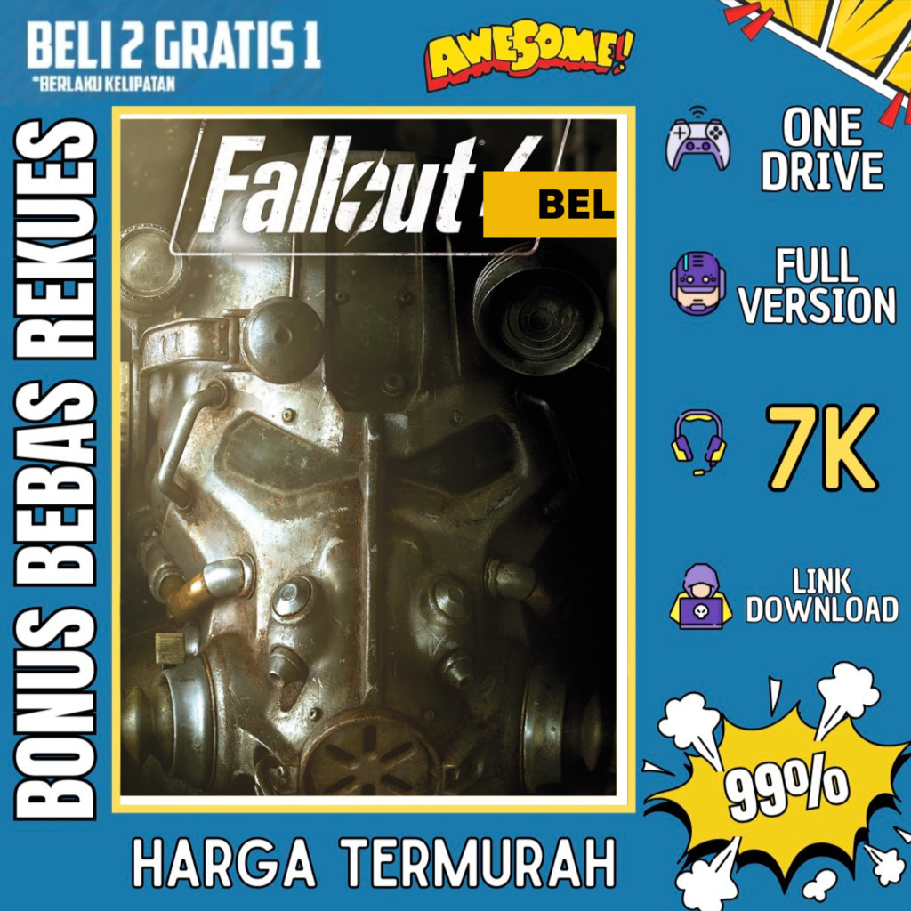 Jual FALLOUT 4 COMPLETE - GAME PC - GAME LAPTOP - PC GAMES - BELI 2 ...