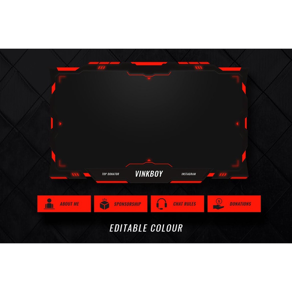 Jual Facebook Live Streaming Facecam Overlay V13 | Shopee Indonesia