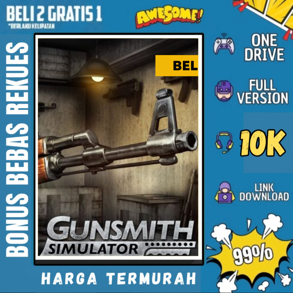 Jual GUNSMITH - GAME PC - GAME LAPTOP - PC GAMES - BELI 2 GRATIS 1 ...