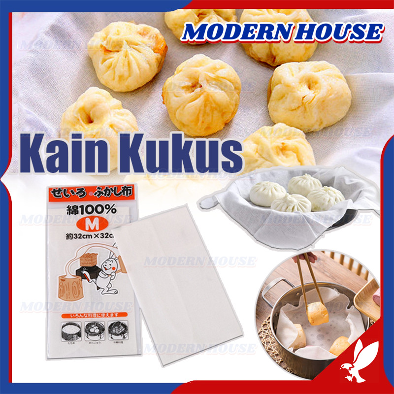 Jual Kain kukus masak roti kue bakpao / kain pao anti lengket / kain ...