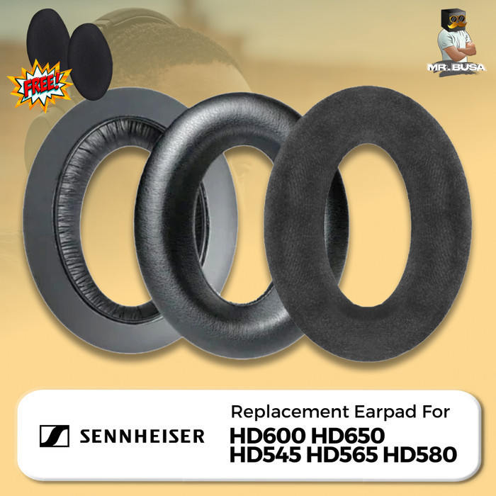 Jual Earpad Sennheiser HD525 HD535 HD545 HD565 HD580 HD600 HD650 HD660s ...