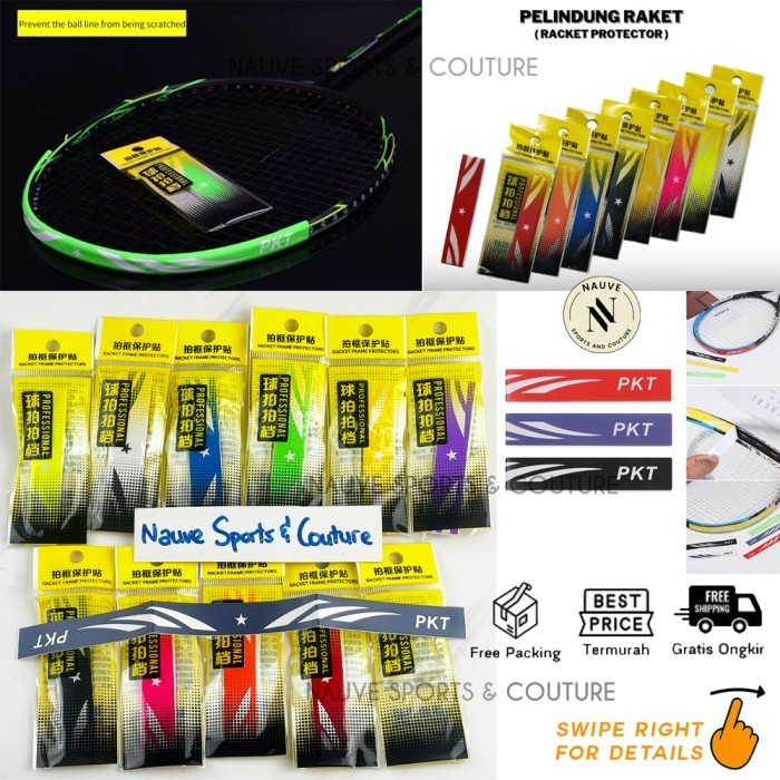 Jual Racket Protector Sticker Pelindung Pelindung Kepala Raket ...