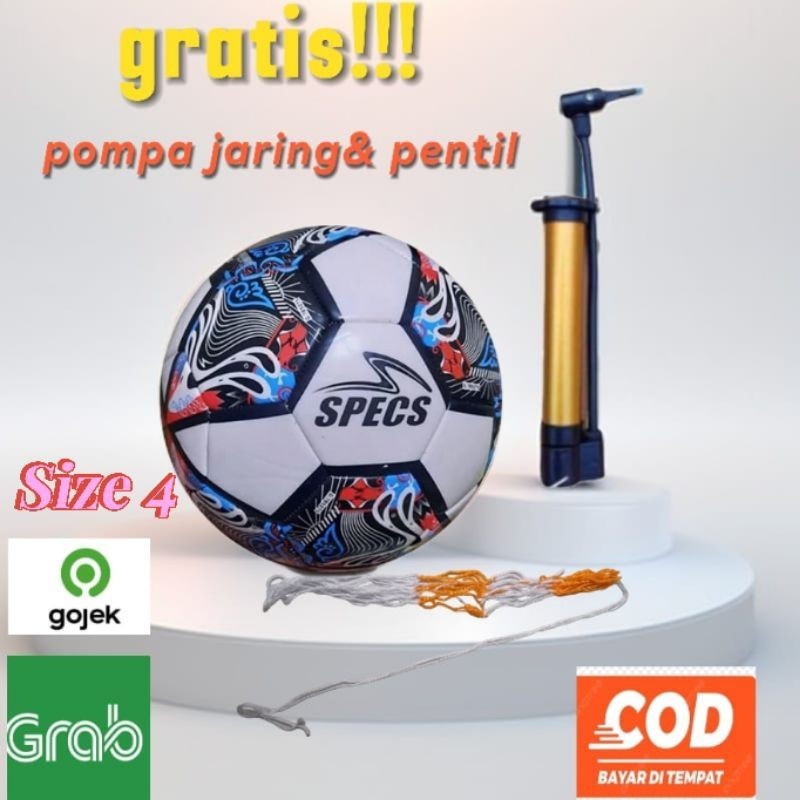 Jual Bola Sepak Size 4 SPECS Batik | Shopee Indonesia