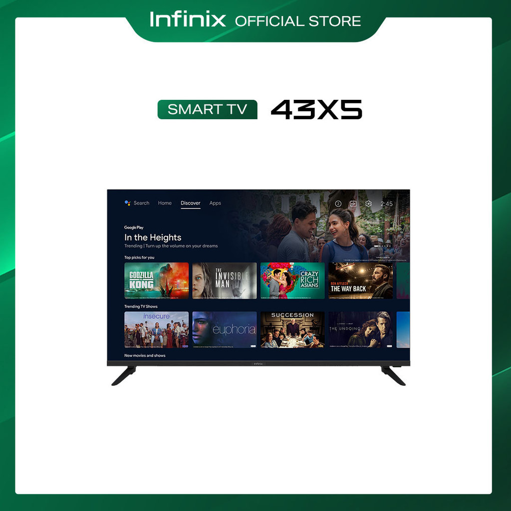 Jual Infinix Smart TV 43X5 - 43" FHD Display - Android TV - Digital ...