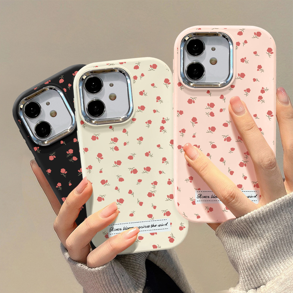 Jual casing Sederhana bunga premium shockproof case hp iPhone 15 Pro ...