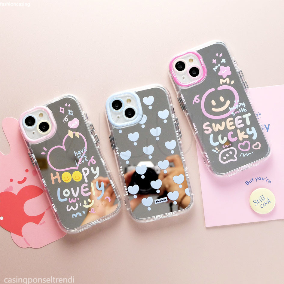 Jual Case Softcase Full Protection hp Cassing Lucu Fancy Mirror 3D ...