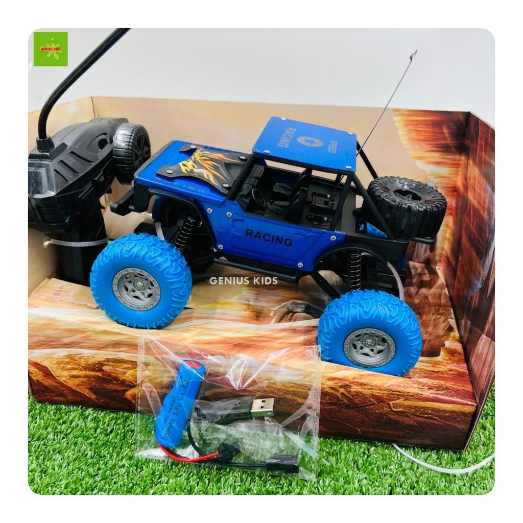Jual Mainan Mobil Remot Kontrol Jeep Offroad Diecast Besi 2.4Ghz ...