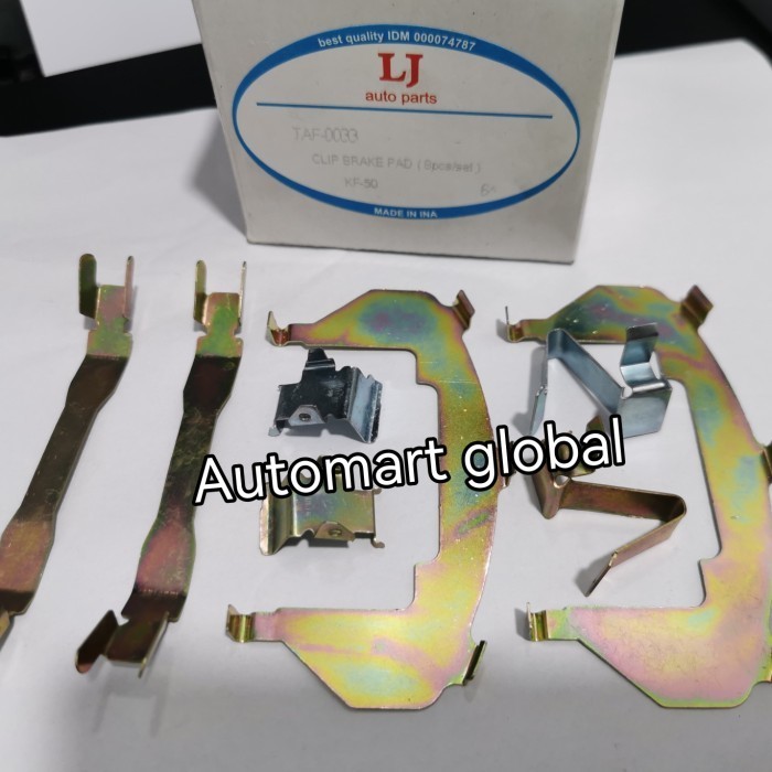 Jual New plat klip kampas rem depan kijang super 5k set 8pc Murah | Shopee Indonesia