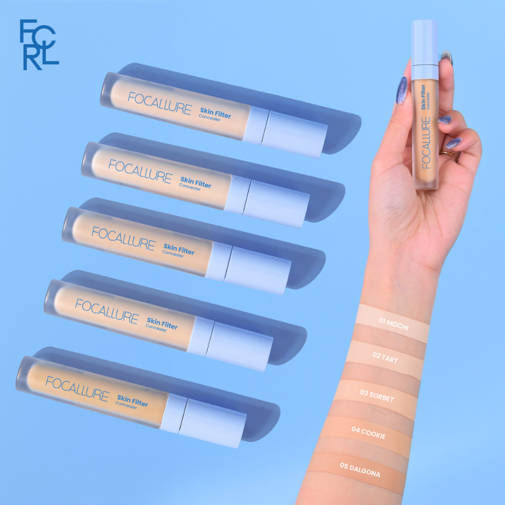 Jual FOCALLURE Probase Skin Filter Concealer Natural Matte Seamless ...
