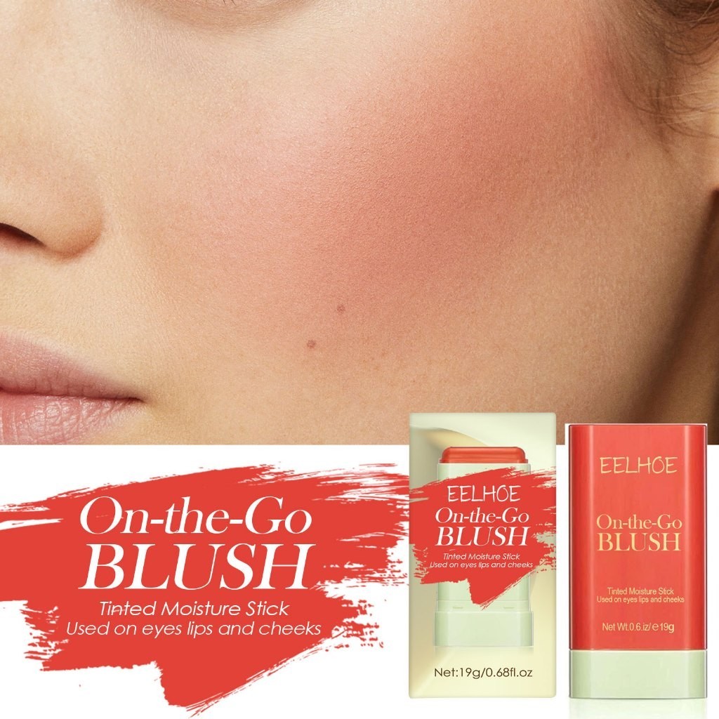 Jual EELHOE Blush Stick Pink Light Nude Makeup Brightening Contouring ...