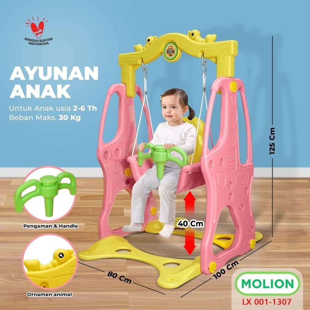 Jual MOLION SNI Ayunan Anak Mainan Playground Swing Bayi Balita ...