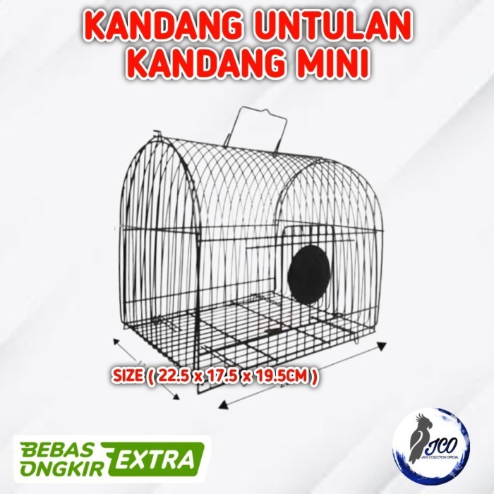 Jual KANDANG UNTULAN TRAVEL CAGE KANDANG TRAVEL SANGKAR KANDANG UNTULAN ...