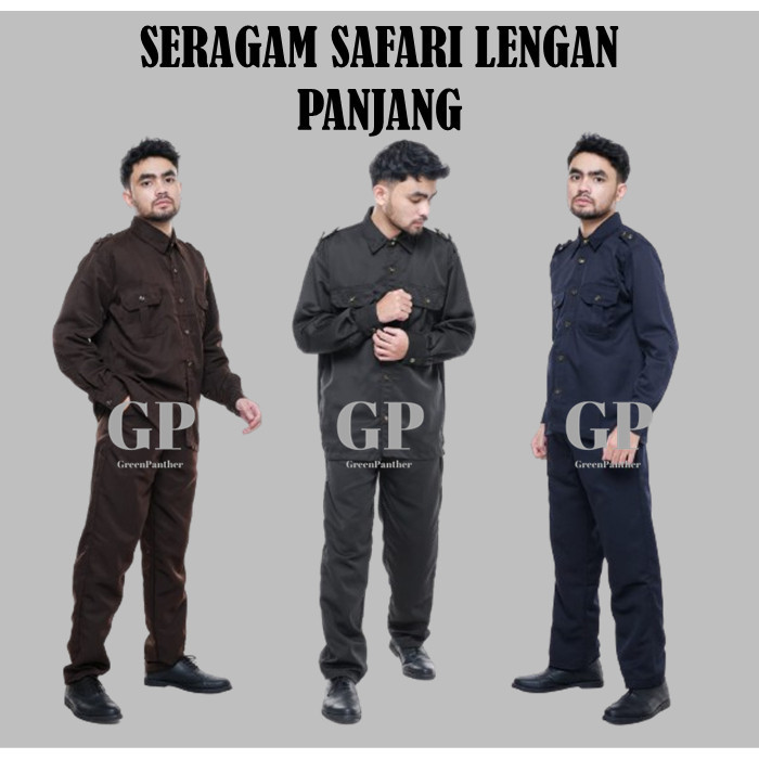 Jual Seragam Safari/Seragam Paspampres/Seragam Dinas Satpam Terbaik ...