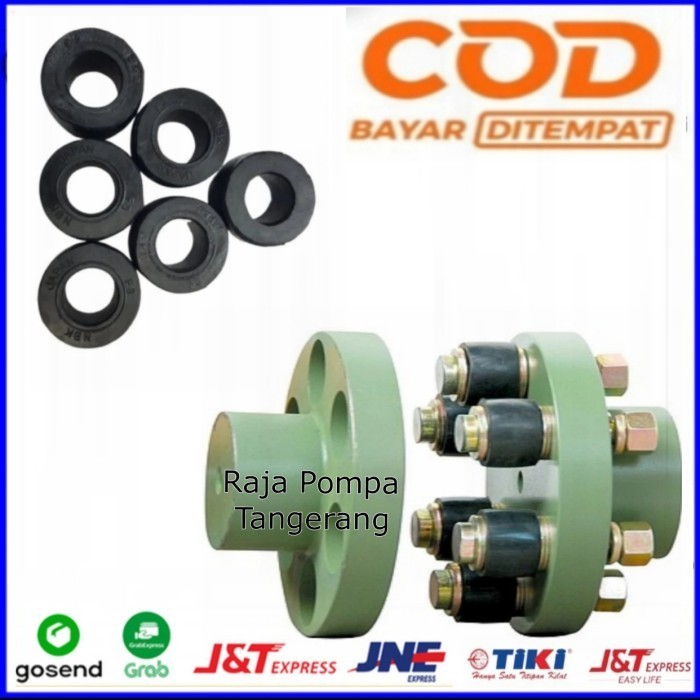 Jual Karet coupling pompa air ebara original / rubber kopling pompa ...