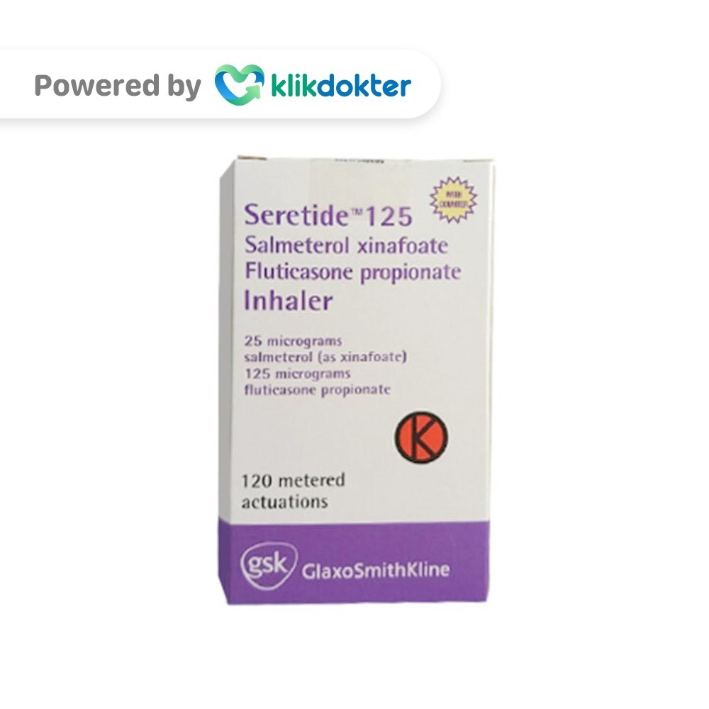 Jual Seretide Inhaler 25/50 mcg 120 Dosis | Shopee Indonesia