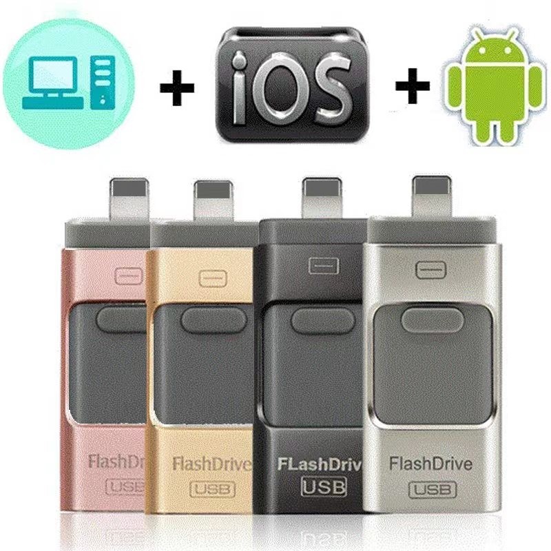 Jual Y01 IOS 1TB OTG Flash disk drive 3in1 Data Storage for iphone ...