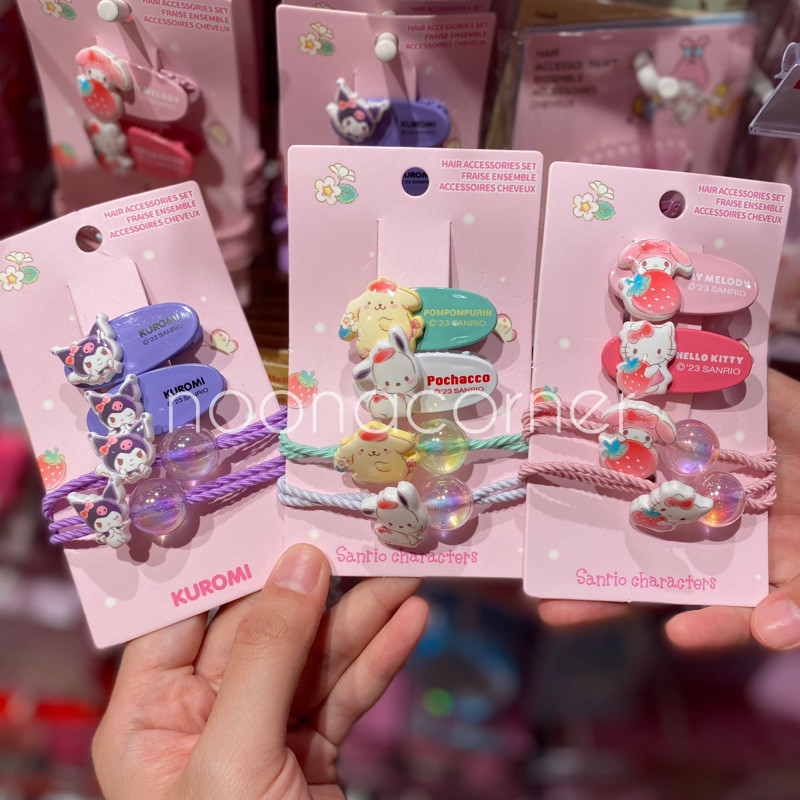Jual Miniso x Sanrio - Hair Clips / Ikat Rambut & Jepitan Rambut Sanrio ...