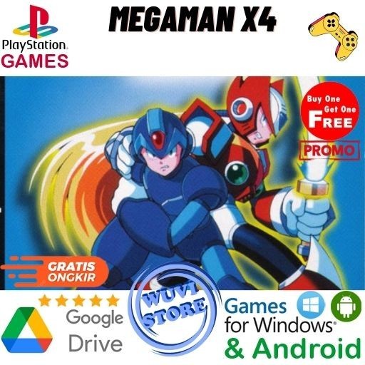 Jual Game PC Megaman X4 Emulator PS1 | Bisa Main di Android atau PC | Beli 1 Gratis 1 | Shopee ...